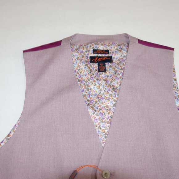 Egara | Suits & Blazers | Egara Mens Skinny Fit Stretch Suit Vest Size ...